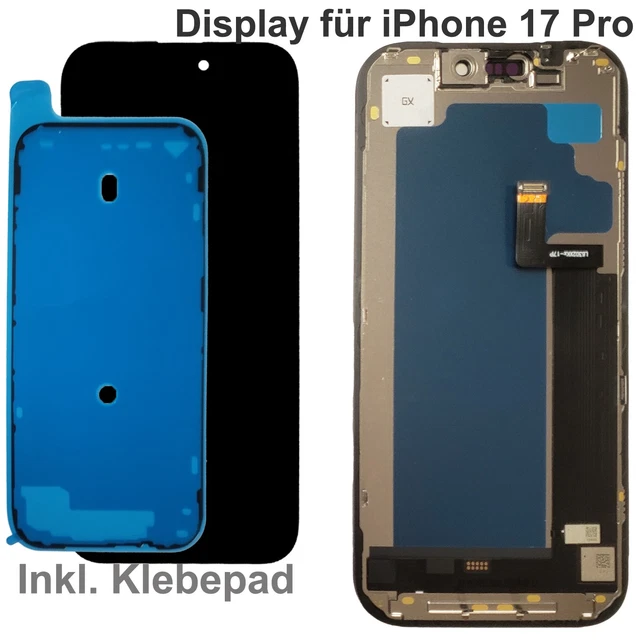 TOP-HX LCD INCELL Display for iPhone 17 Pro Black Screen + Tools $147. ...