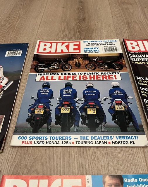 BIKE MAGAZINE BUNDLE x8 - Near Complete 1992 Collection - Very Good £10 ...