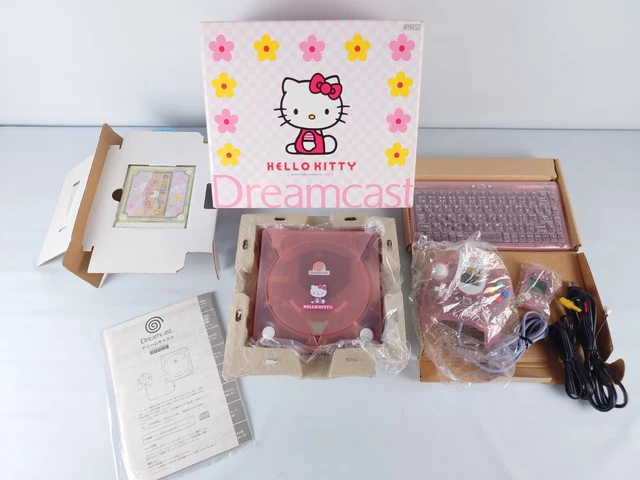 CONSOLE SEGA DREAMCAST Hello Kitty pink limited edition import japon ...
