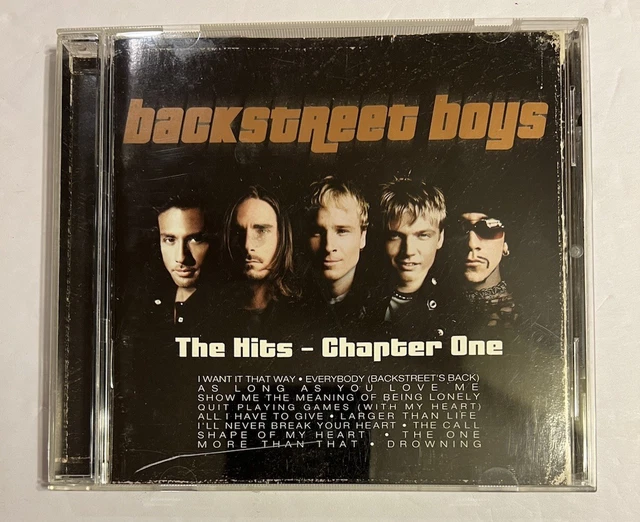 BACKSTREET BOYS: THE Hits--Chapter One (Jive CD) 13 Tracks-I Want it ...