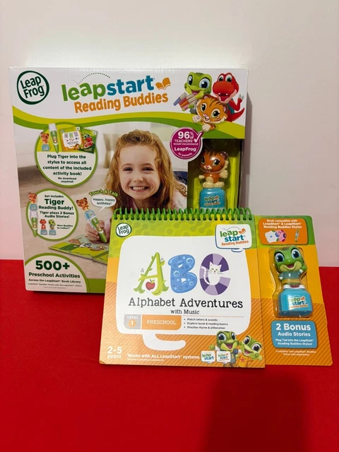 LEAPFROG LEAPSTART READING Buddies Starter Set £31.89 - PicClick UK