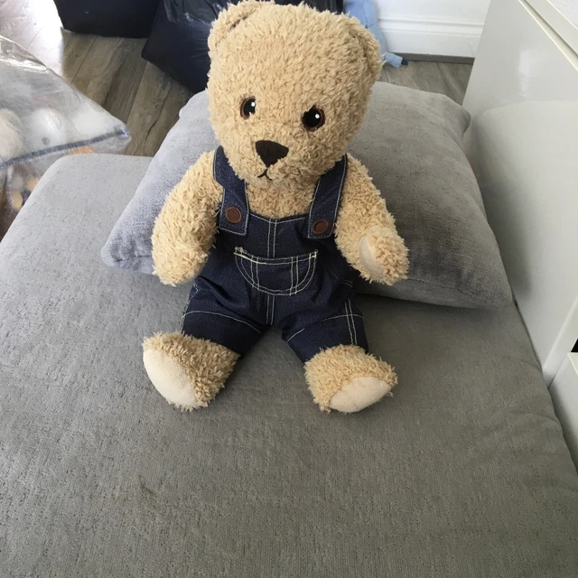 IKEA PLUSH BROWN Teddy Bear BRUMMA Jointed Stuffed Soft Toy £12.00 ...