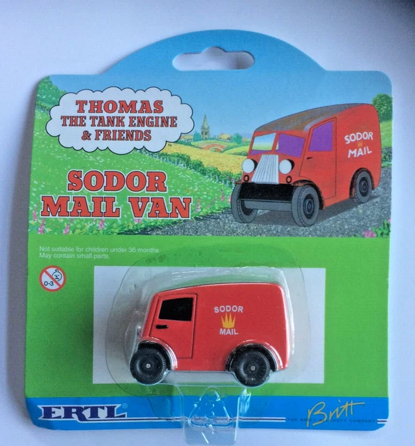 ERTL THOMAS THE Tank Engine & Friends Sodor Mail Van #4822 £12.99 ...
