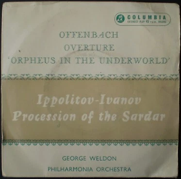 ORCHESTRE PHILHARMONIQUE DIRIGÉ par George Weldon - Ouverture « Orphée ...