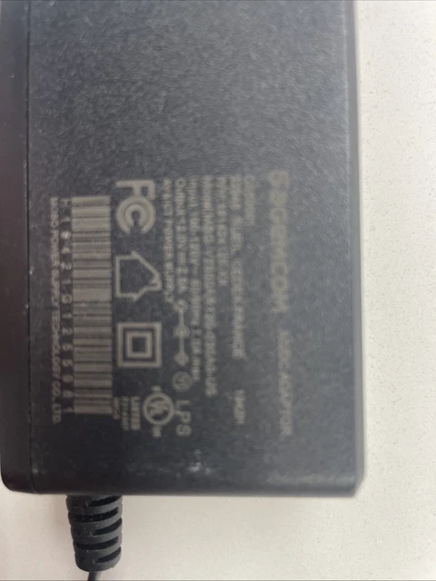 SAGEMCOM AC/DC ADAPTER CS50001 MSA-C2500IS 12V/2.0a Power Supply $10.87 ...