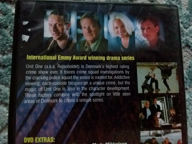UNIT ONE VOLUME 2 Mads Mikkelsen GENUINE REGION 4 DVD AS NEW DANISH ...