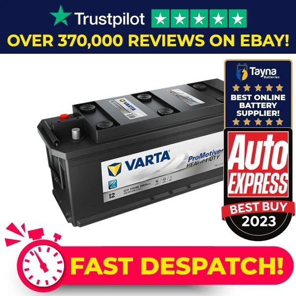 630 (I2) VARTA PROMOTIVE BLACK 12V 110Ah 610013076 £184.99 - PicClick UK