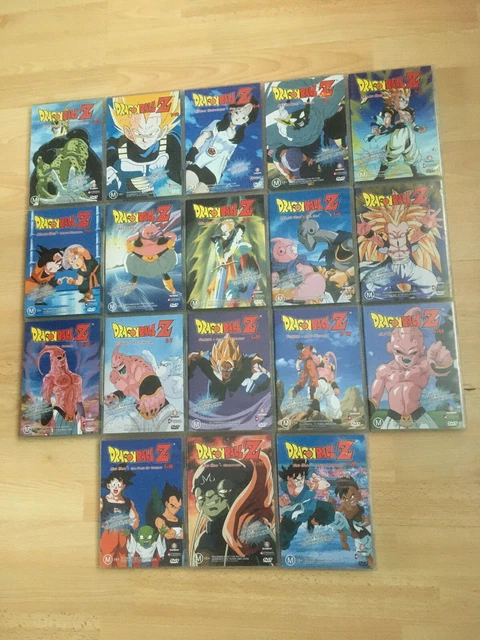 18 X DRAGONBALL Dragon Ball Z Funimation English DVD Collection Region ...