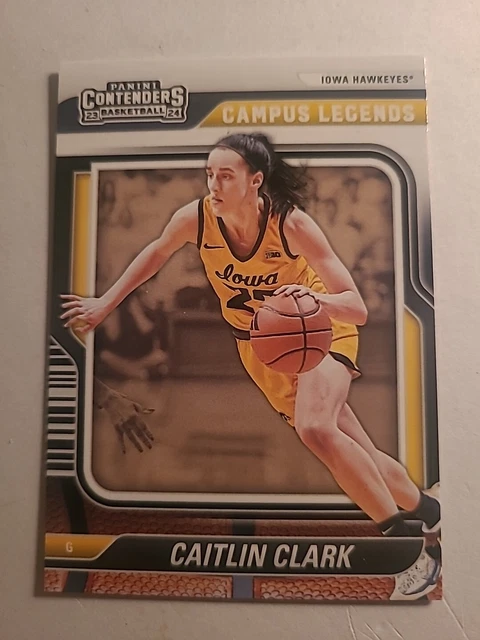 2024 PANINI CAITLIN Clark Collection Contenders Campus Legends #CL3 ...