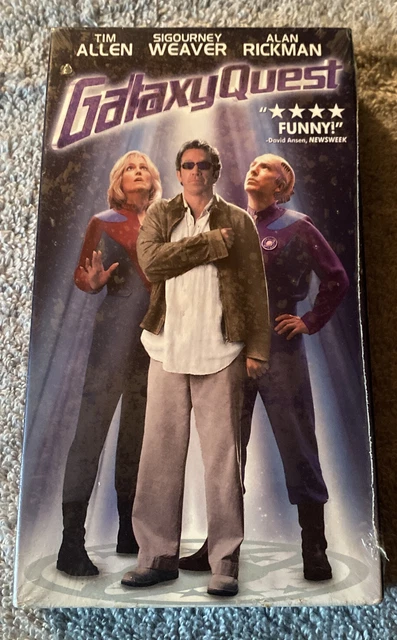 GALAXY QUEST VHS Tim Allen, Sigourney Weaver, Alan Rickman neuf scellé ...