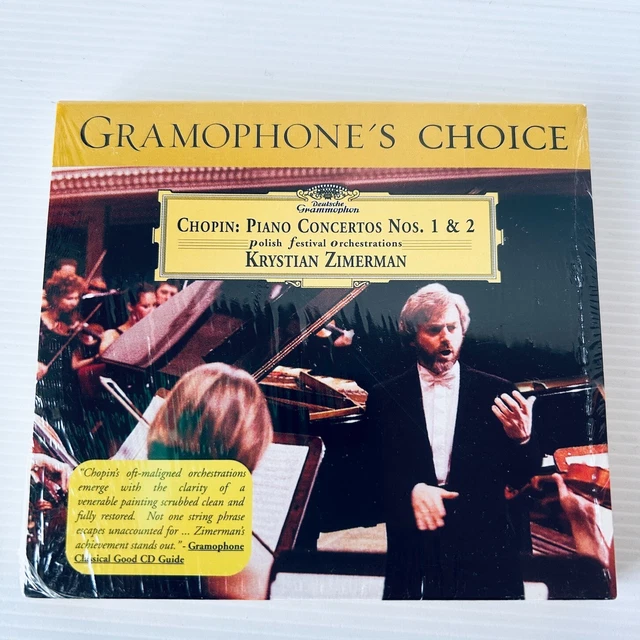 CHOPIN PIANO CONCERTOS Nos. 1 & 2 Krystian Zimerman Polish Festival 2-CD SEALED $29.00 - PicClick AU