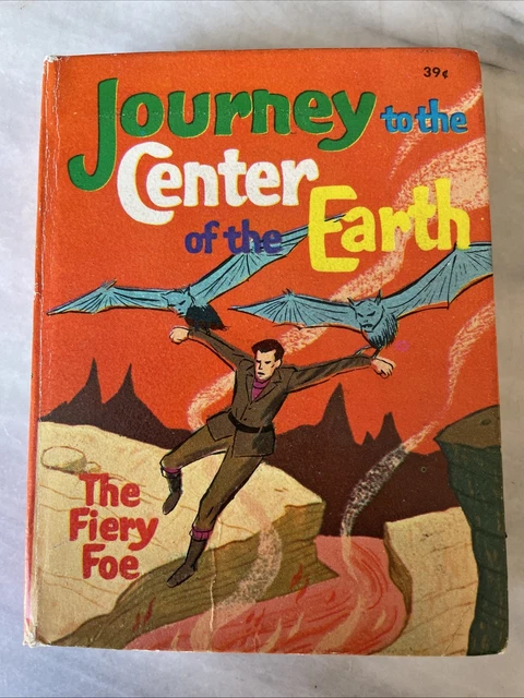 JOURNEY TO THE Center of the Earth #2026 VG 1968 Whitman Big Little ...