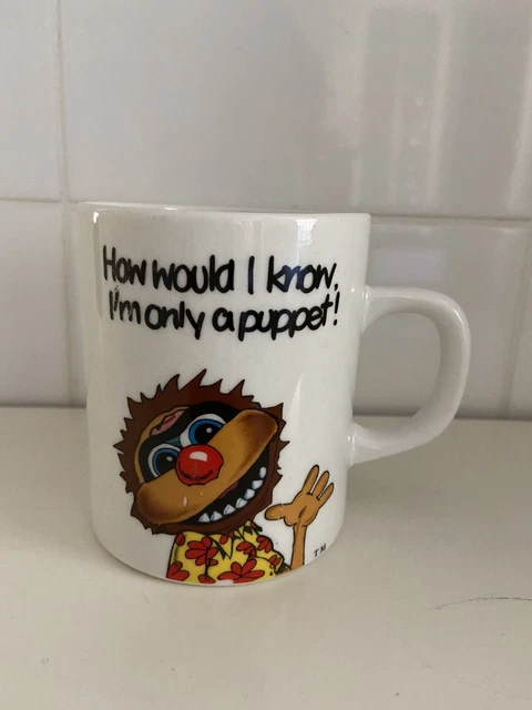 VINTAGE 90S Hungry Jacks Agro Ceramic Mug 'How Would I know I'm only a ...