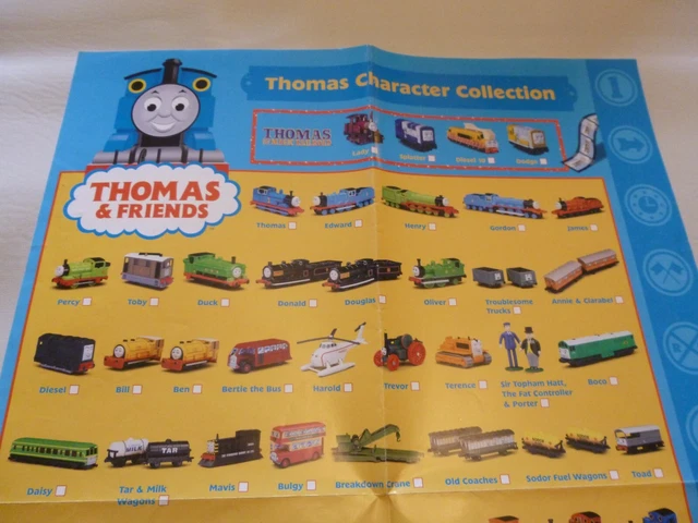 THOMAS & FRIENDS - Character Poster - The Fat Controller//Gordon 2001 ...