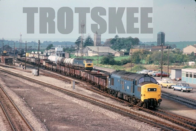 35MM SLIDE BR British Rail Diesel Loco Class 37 37294 Severn Tnl Jct ...