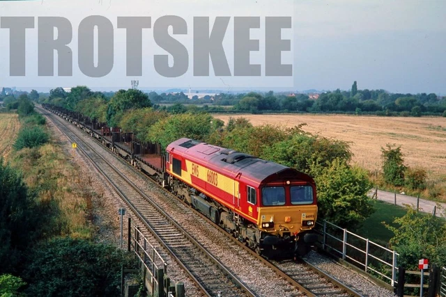 35MM SLIDE EWS Diesel Loco Class 66 66003 2003 Original £4.98 - PicClick UK