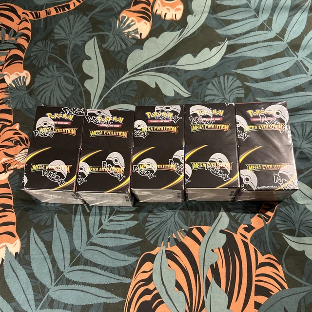 POKEMON TCG MEGA Evolution 5x Half Booster Box’s SEALED. (90 Packs) £ ...