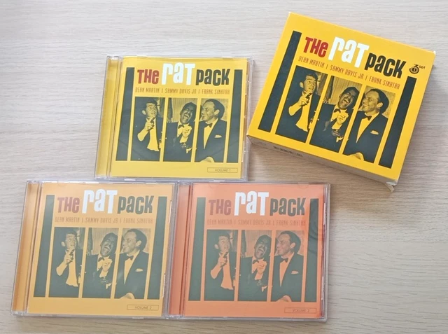 THE RAT PACK 3 CD SET Frank Sinatra, Dean martin & Sammy Davis Jnr $22. ...