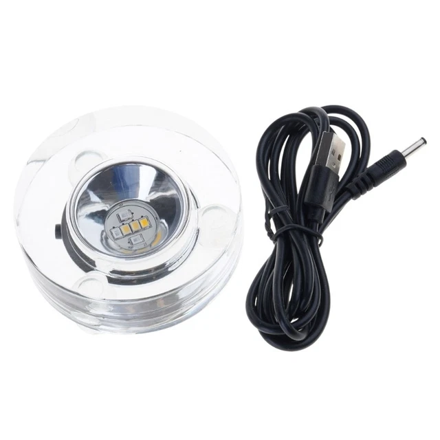 ADJUSTABLE LED DISPLAY Platform Stable ABS Base for Collectibles ...