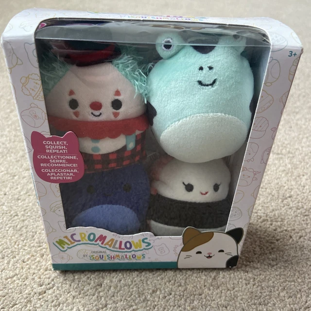 MICROMALLOWS SQUISHMALLOWS PLUSH 4-Pack - Solenn Sushi, Preeti Slug ...