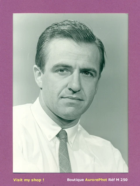 PHOTO DE PRESSE : Luc Rivet, Journaliste, Rtbf, Belgique, 1986 - M250 ...