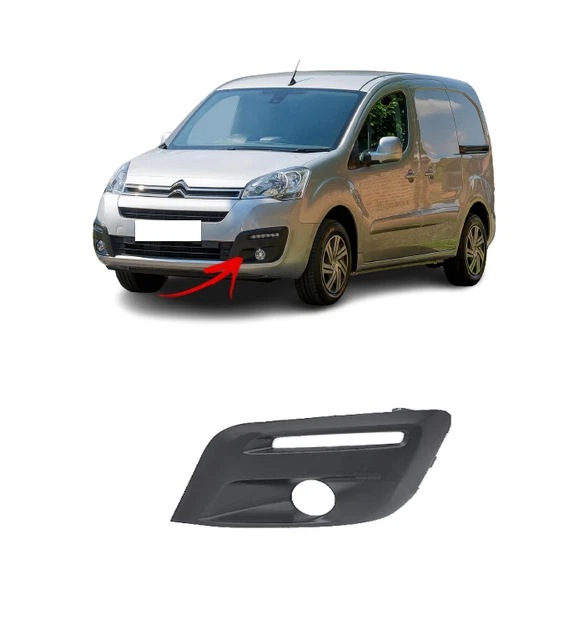 POUR CITROEN BERLINGO Peugeot Partner 15-18 Pare-Choc Avant Grille... EUR 39,17 - PicClick FR