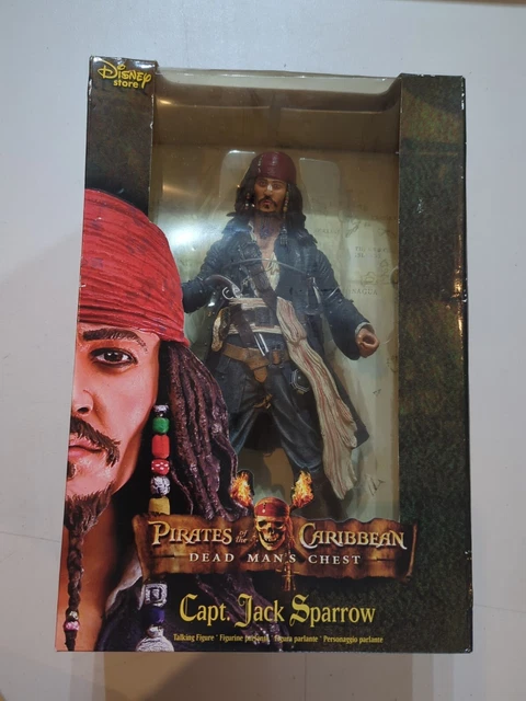 DISNEY PIRATES OF The Caribbean Dead Man’s Chest Capt Jack Sparrow ...