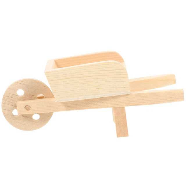 MINI MINIATURE MINI-CHARIOT Modèle De Charrette Réaliste Nourriture EUR ...