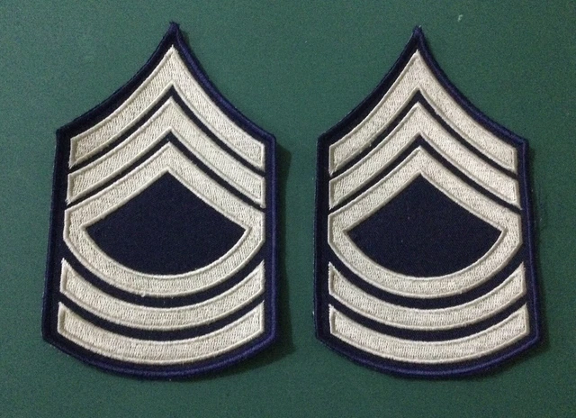 REPRODUCTION WW2 US Army Master Sergeant Rank Pair £6.95 - PicClick UK