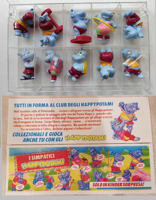 KINDER FERRERO SORPRESINE Serie Hippo Happypotami Scegli Figure Cake ...