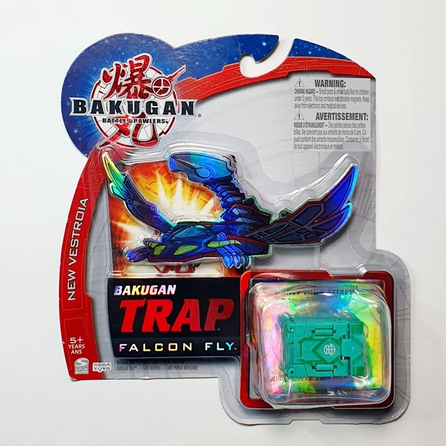 NEUF ANCIEN BAKUGAN Trap FALCON FLY 2009 SEGA Jouet Figurine Blister ...