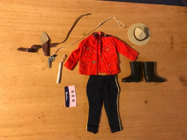 ACTION MAN MOUNTIE/RCMP uniform IGNORE BALANCE5 & KLARNA £31.92 ...