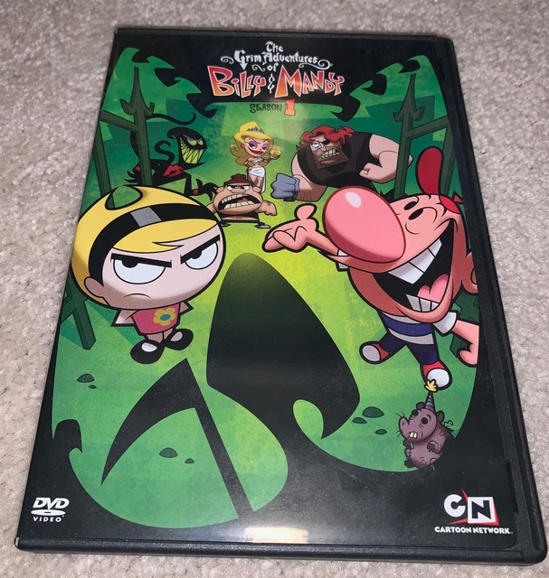 THE GRIM ADVENTURES of Billy Mandy - Complete Season One (DVD 2007, 2 ...