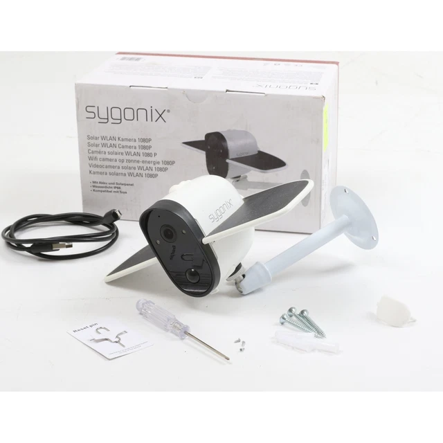 SYGONIX X6000 WLAN IP Caméra de Surveillance 1920x1080 + Défectueux ...
