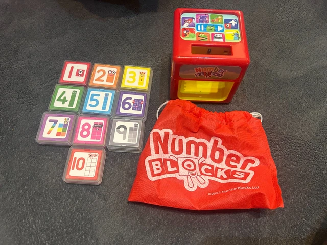 NUMBERBLOCKS CBEEBIES NUMBER Blocks Talking Tiles & Cube - Free P+P £16 ...