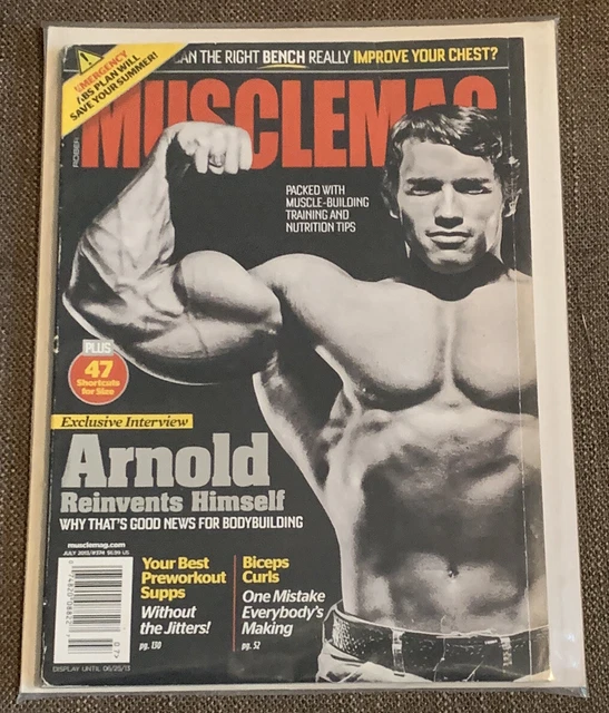 ARNOLD SCHWARZENEGGER/WEIDER TRIBUTE MuscleMag Bodybuilding Magazine ...