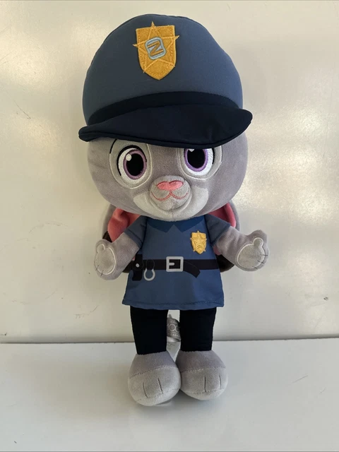 DISNEY STORE ZOOTOPIA Officer Judy Hopps Disney 100 Celebration Plush £ ...
