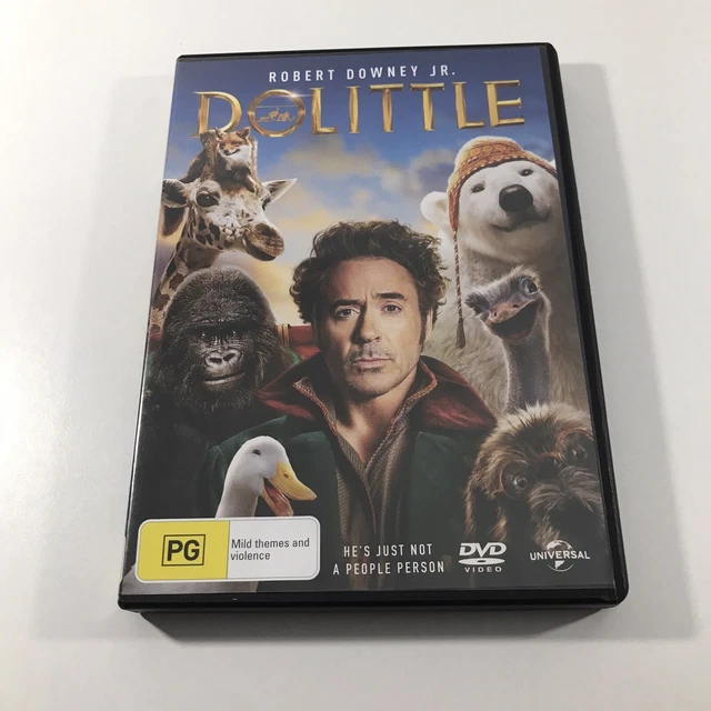 DOLITTLE DVD ROBERT Downey Jr Rami Malek Octavia Spencer R4 PAL Movie ...