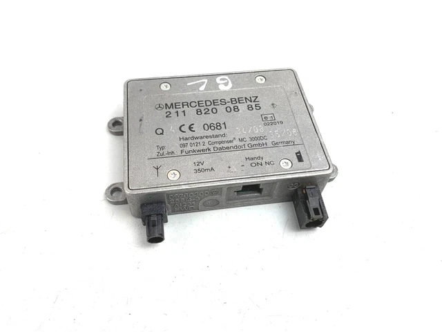MERCEDES BENZ E W211 Bluetooth Antenna Amplifier Control Module ...