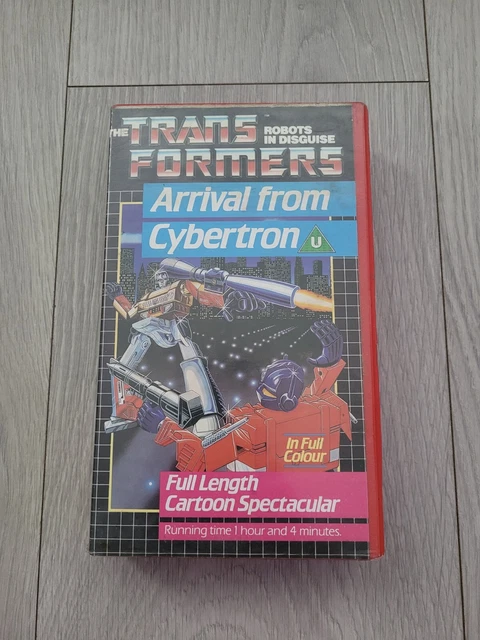 Transformers Arrival From Cybertron Vhs Tape 1986 7 49 Picclick Uk