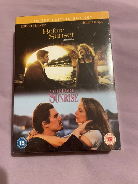 BEFORE SUNRISE / Before Sunset 2 disc boxset (DVD, 2005) New and sealed ...