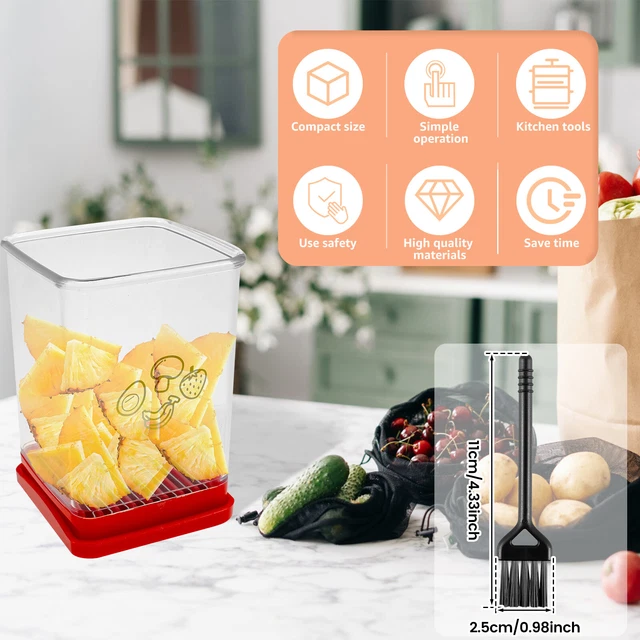 Cup Slicer With Push Plate Fruit And Vegetable Fast Slicer Multifunctional√`` £970 Picclick Uk