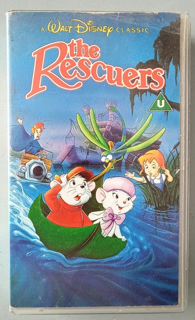 THE RESCUERS VHS A Walt Disney Classic 1997 Bob Newhart Eva Gabor £3.00 ...