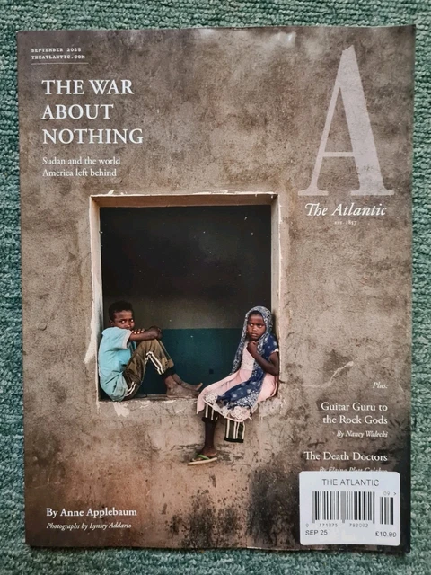 THE ATLANTIC MAGAZINE September 2025 The War About Nothing Brand New £ ...