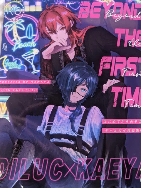 Doujinshi Genshin Impact Diluc X Kaeya 100 Pages Yaoi £3950 Picclick Uk