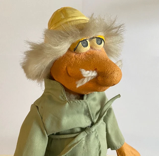 VERY RARE UNCLE Traveling Matt Fraggle Rock Vintage Bendy Soft Toy Jim ...