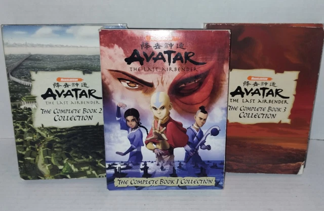 NICKELODEON AVATAR THE Last Airbender DVD Collection 1/2/3 "Missing 1 ...