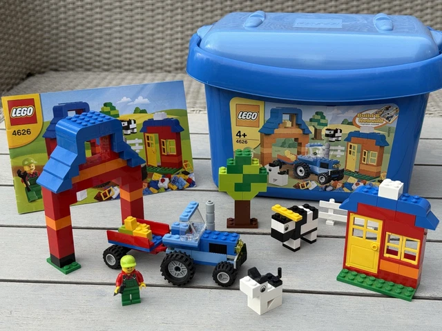 LEGO FARM BRICK Box 4626 100% Complete with Instructions And Blue Box ...