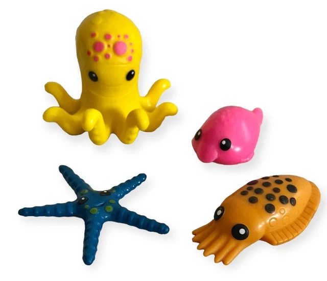 OCTONAUTS OCTOPUS BLOB Fish Starfish Squid Sea Creature Bundle Toy ...