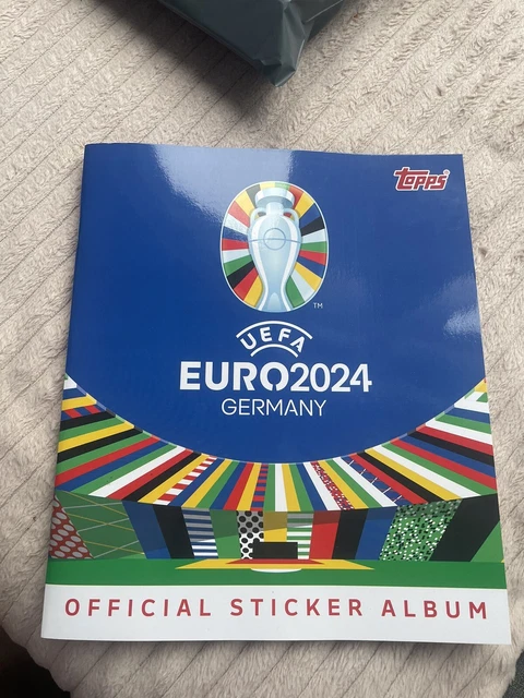 TOPPS EURO 2024 Germany Football Cup - Official Sticker Book Album 6 ...